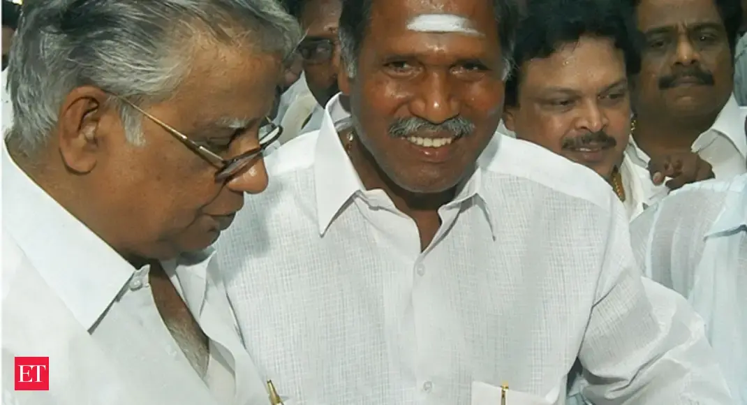 Puducherry Chief Minister N.Rangasamy turns 65 - The Economic Times
