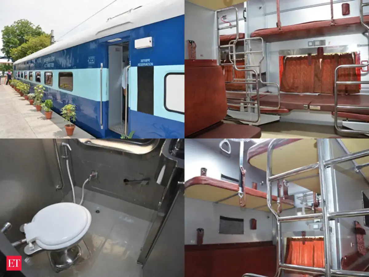 Indian Railways unveils new AC coach: 10 things to know - Railways ...