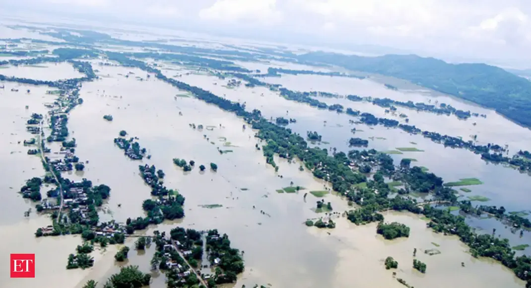 Assam hit by massive floods; six lakh affected - Flood-like situation ...