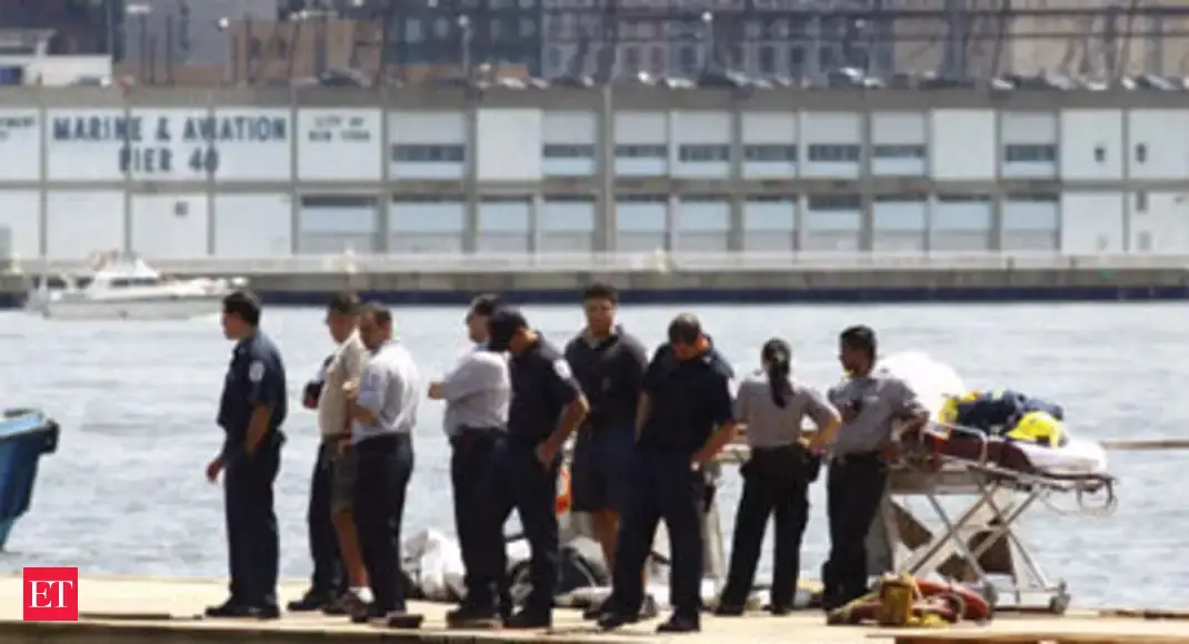 Helicopter hits small plane, crashes into Hudson River - | The Economic ...
