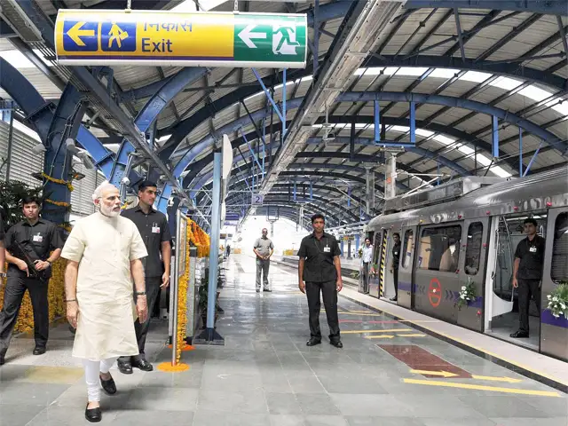 Delhi Metro's Faridabad corridor: 10 things to know - Badarpur ...