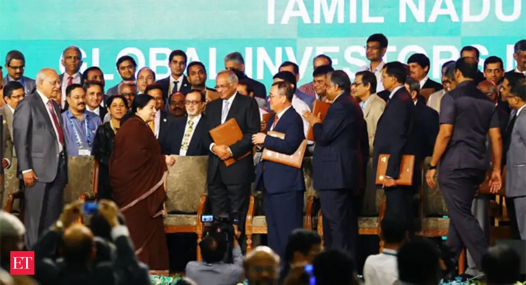 Tamil Nadu attracts mega investments at Global Investors Meet - The ...