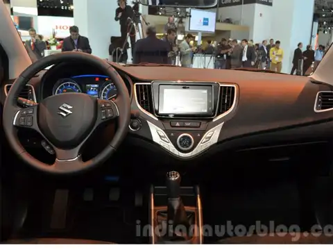 Interior design Suzuki unveils next generation Baleno hatchback at 2015 IAA in Frankfurt The Economic Times