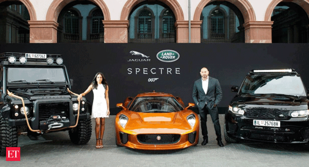 Tata Motors-owned JLR unveils new James Bond cars - The Economic Times
