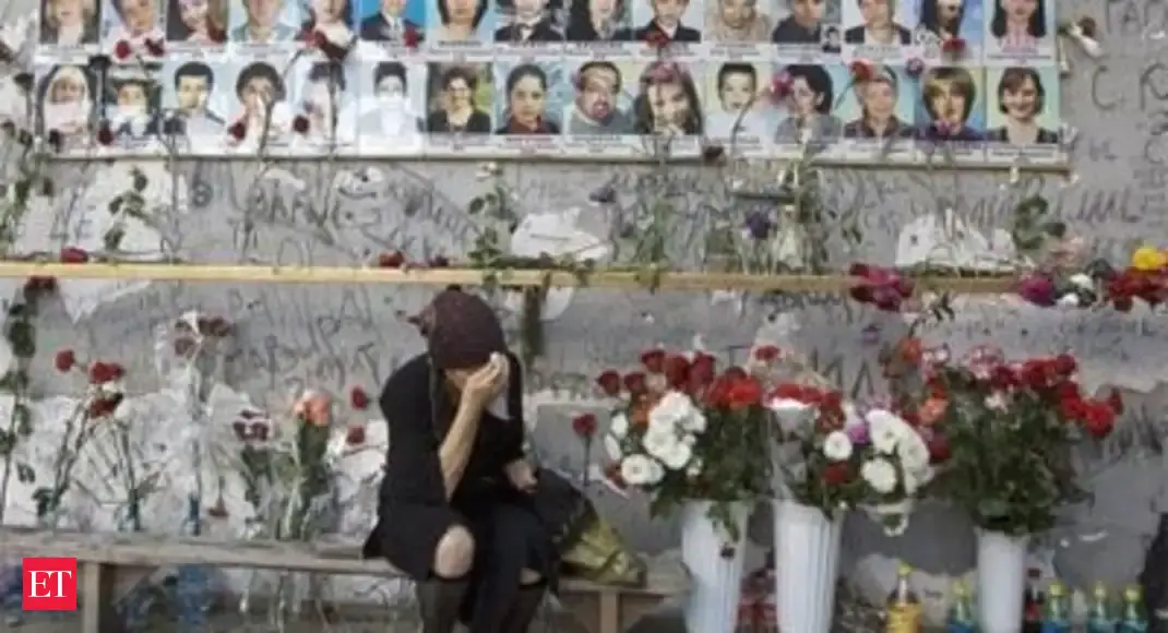 Children survivors of Beslan school massacre - | The Economic Times