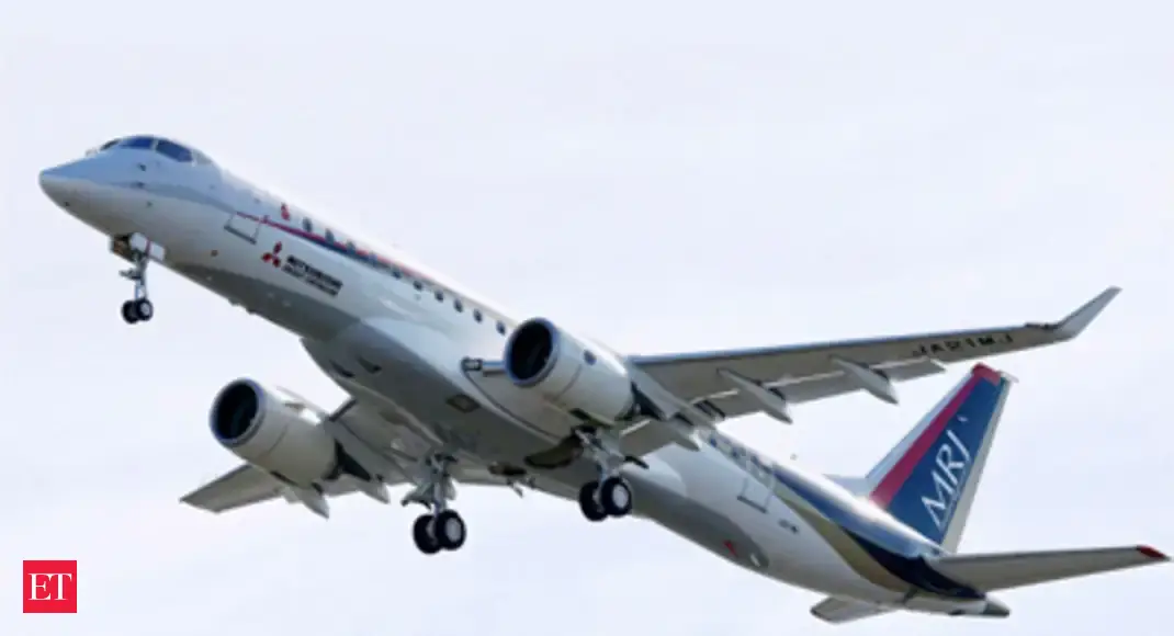 Japan's first commercial jet makes maiden flight - The Economic Times