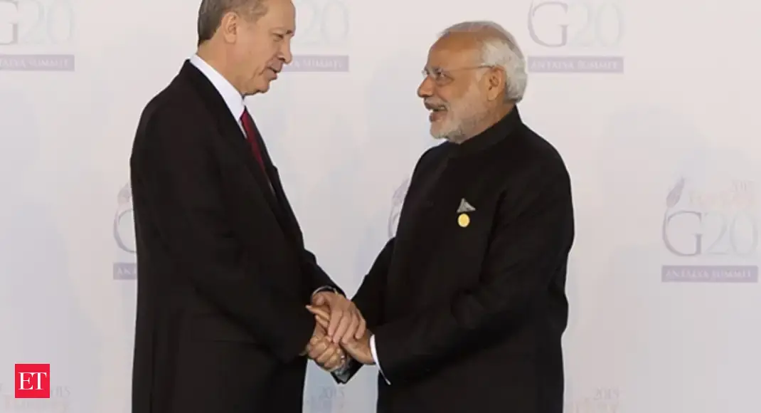 PM Narendra Modi holds bilateral meet with Turkish president Recep ...