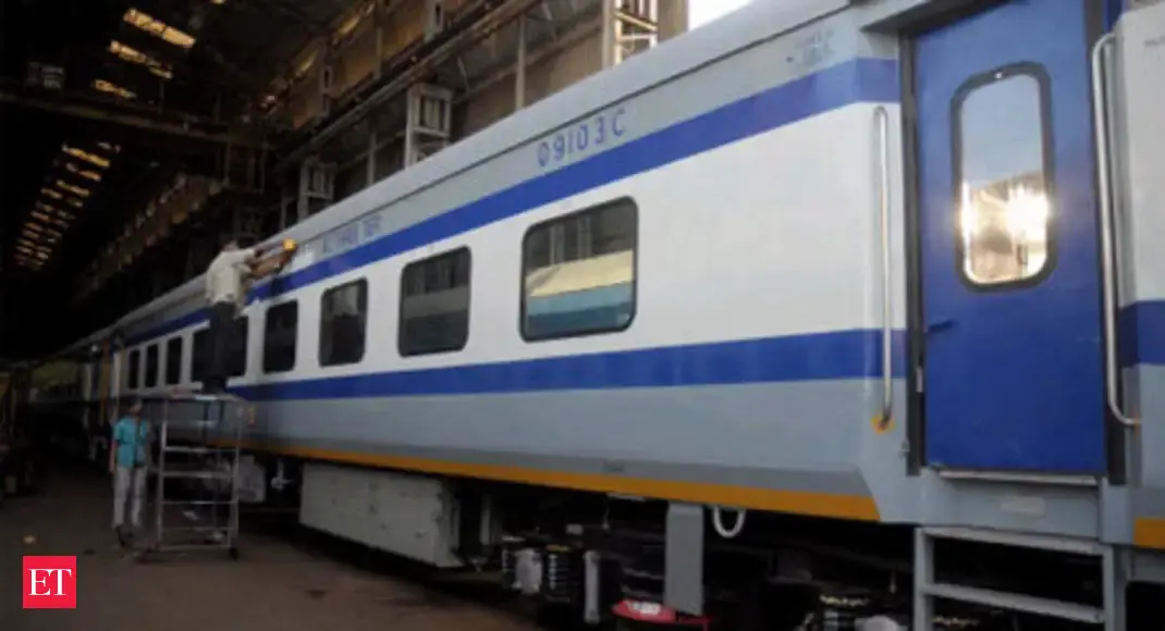 Inside the Duronto train - | The Economic Times