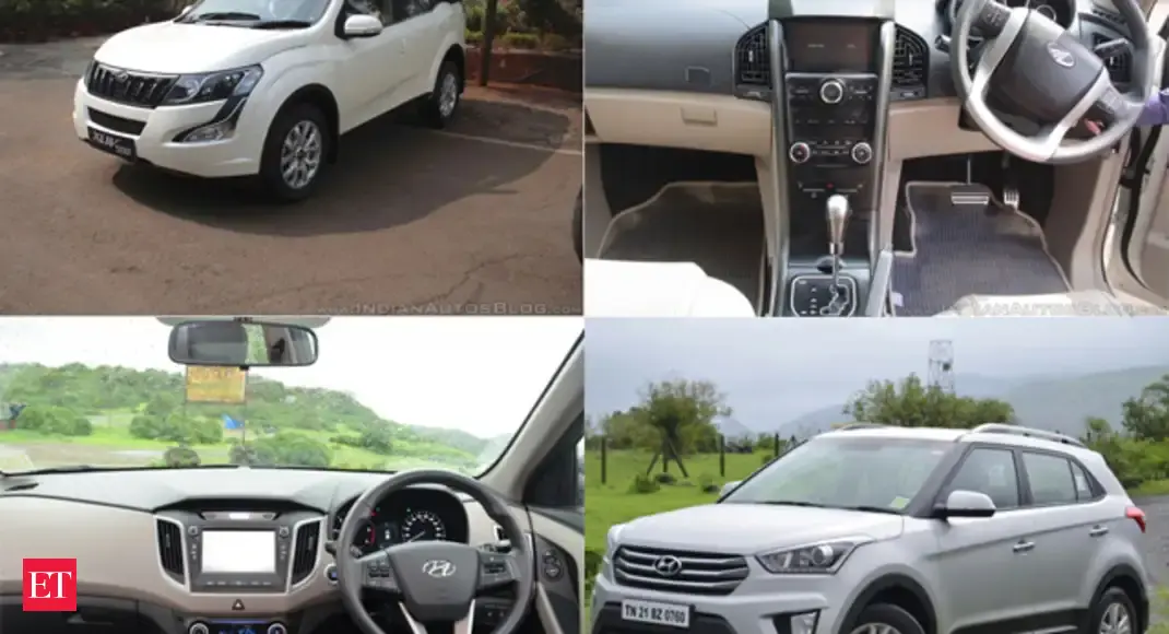 Monocoque platform - Comparison: Mahindra XUV500 AT vs Hyundai Creta AT ...