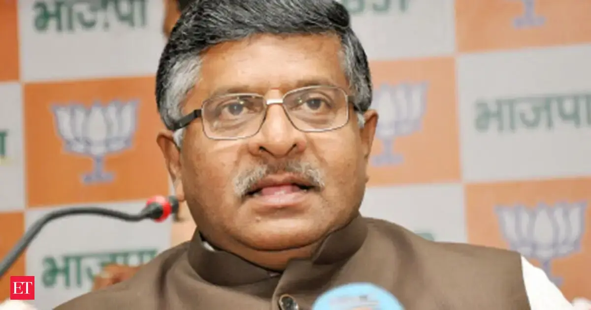 Prasad makes a case for MUDRA funding for CSCs - The Economic Times