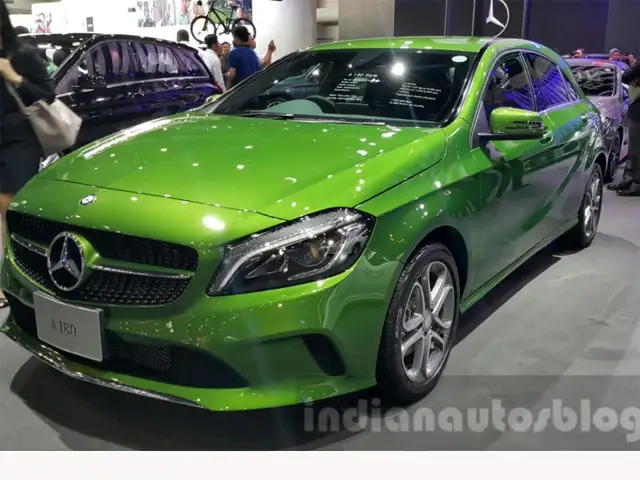 Minimal changes - 2016 Mercedes A Class (facelift) launched in India at ...