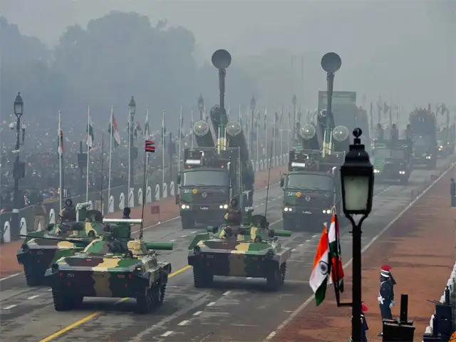 Indian Army tanks - India showcases military prowess on 67th Republic ...