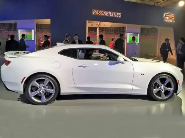 Dimensions - GM displays Chevrolet Camaro at Auto Expo 2016: All you ...
