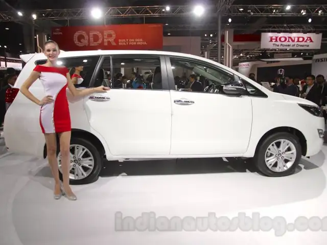Based on an all-new platform - Auto Expo 2016: Toyota Innova Crysta ...
