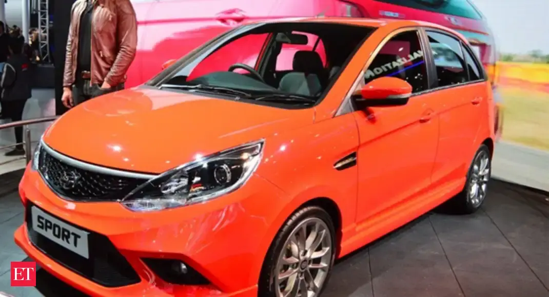 Wheelbase - 110 PS Tata Sport hatchback showcased at Auto Expo 2016 ...