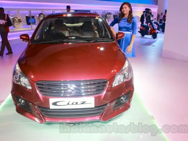 Engine lineup - Dialed-down variant of the Maruti Ciaz RS showcased at ...