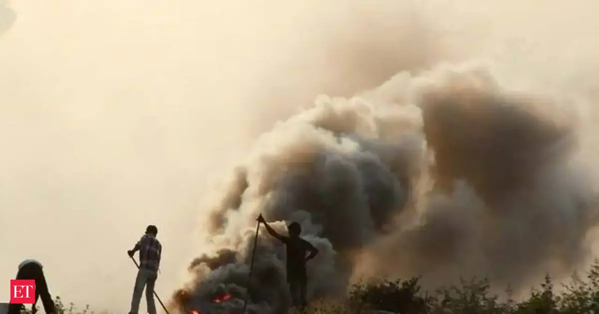 Pollution in northern India affecting West Bengal - The Economic Times