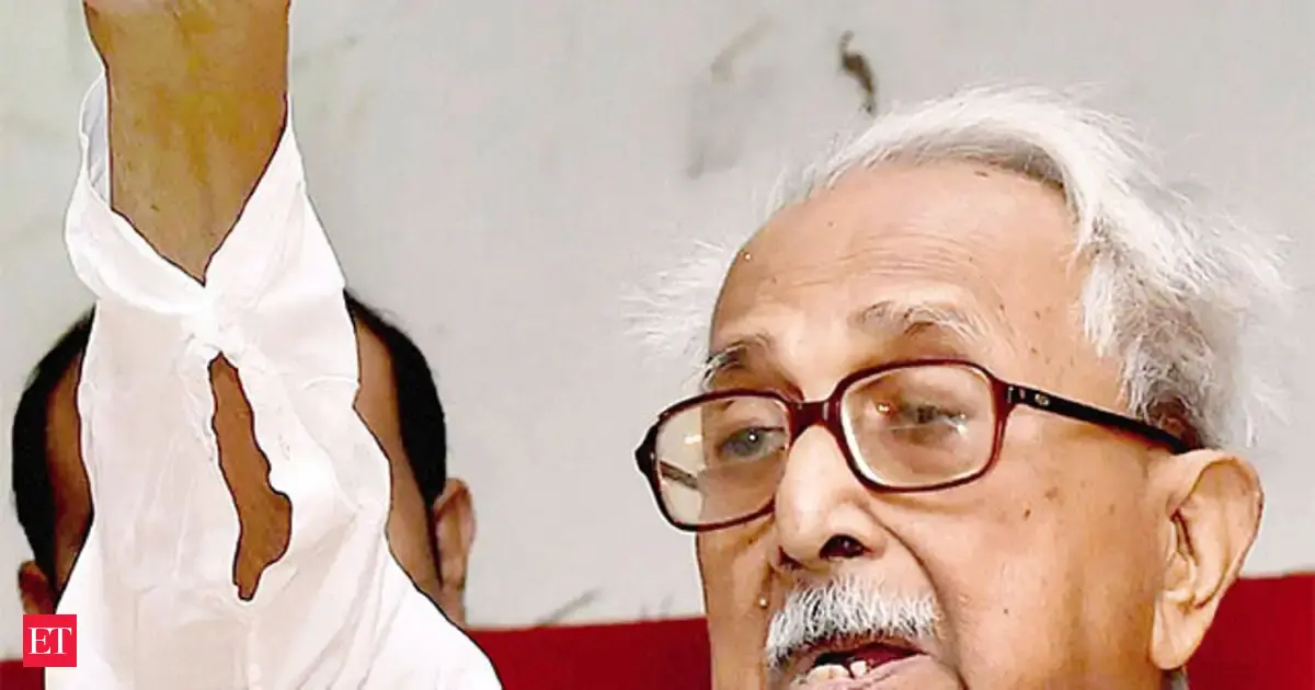 Veteran comrade Ashok Ghosh passes away - The Economic Times