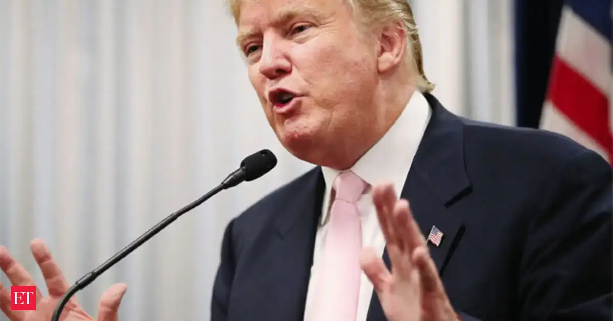 US has become 'third world country': Donald Trump - The Economic Times