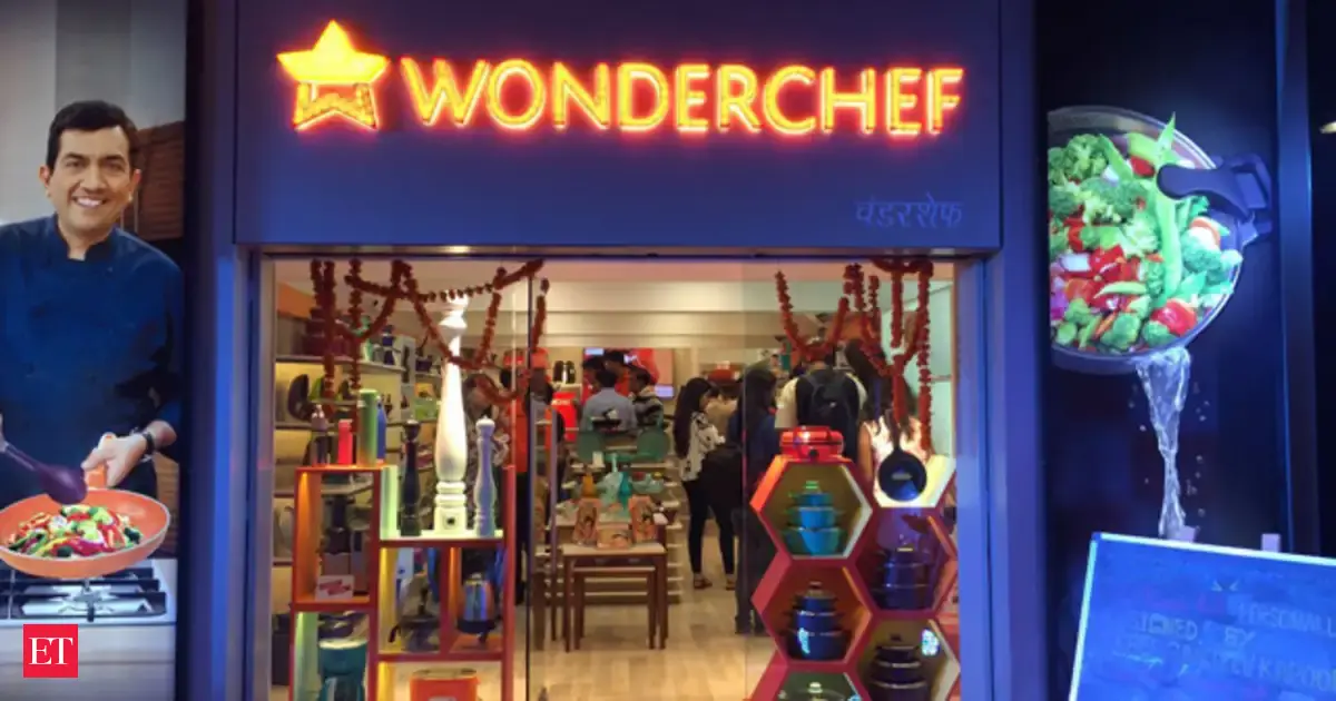 Cookware brand Wonderchef to raise Rs 100 crore - The Economic Times