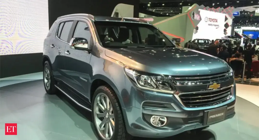 2016 Chevrolet Trailblazer Premier (facelift) unveiled at Bangkok Motor ...