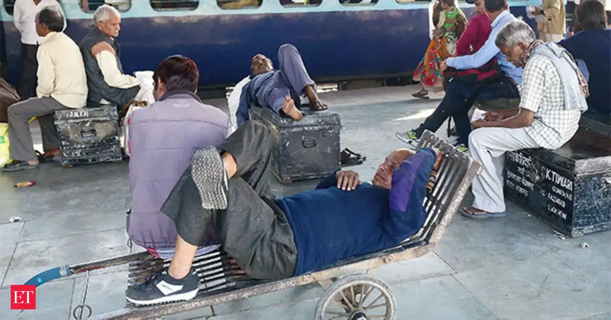 Spurt in theft cases in trains and railway premises - The Economic Times