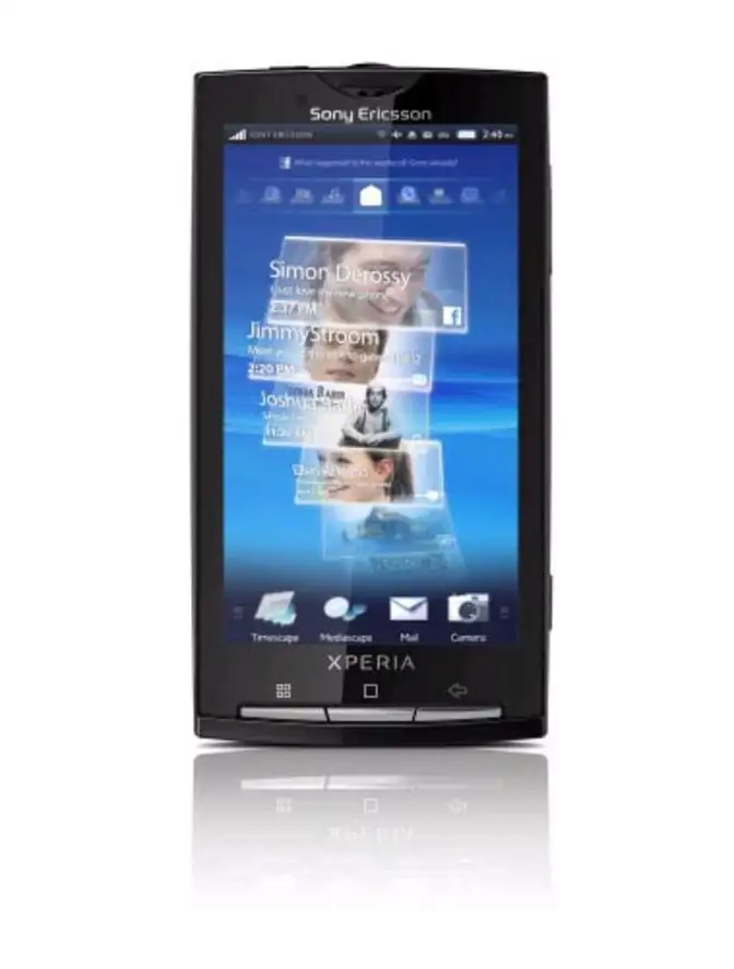 Sony Ericsson unveils its first Android phone - The Economic Times