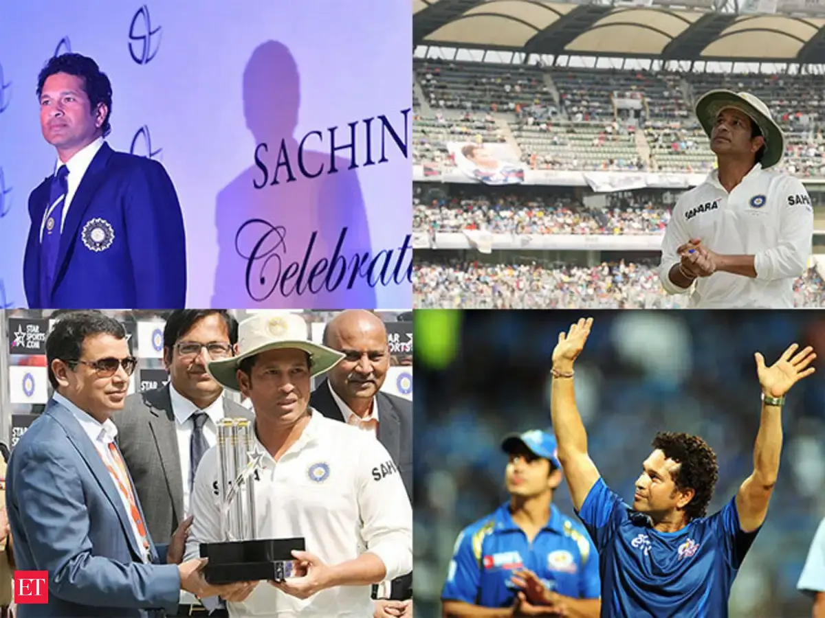 Sachin celebrates his birthday with children - Sachin Tendulkar ...