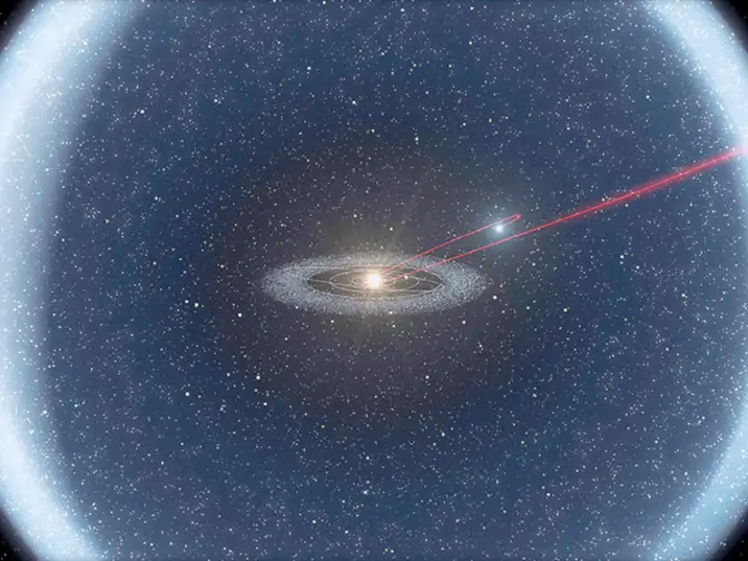 Icy comet orbiting a Sun-like star throws light on development of Solar ...