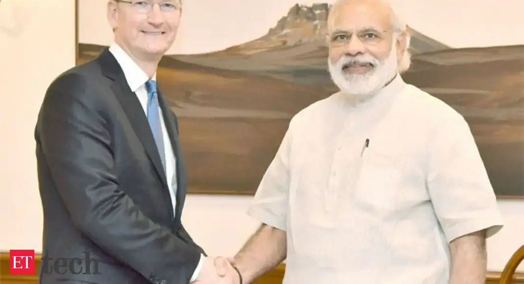Apple CEO Tim Cook tells PM Narendra Modi of possibility of ...
