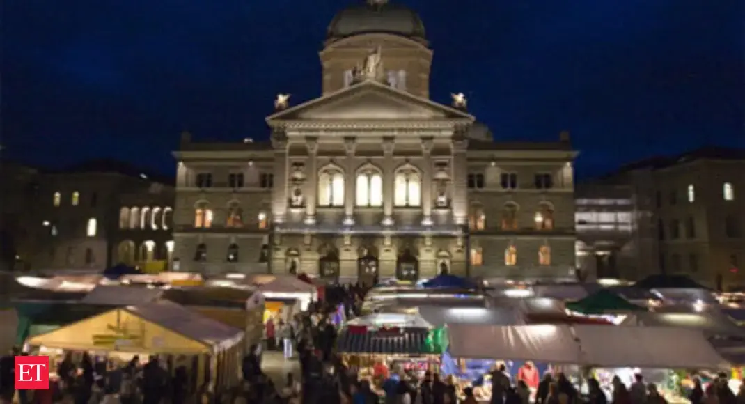 The annual onion market in Bern - | The Economic Times