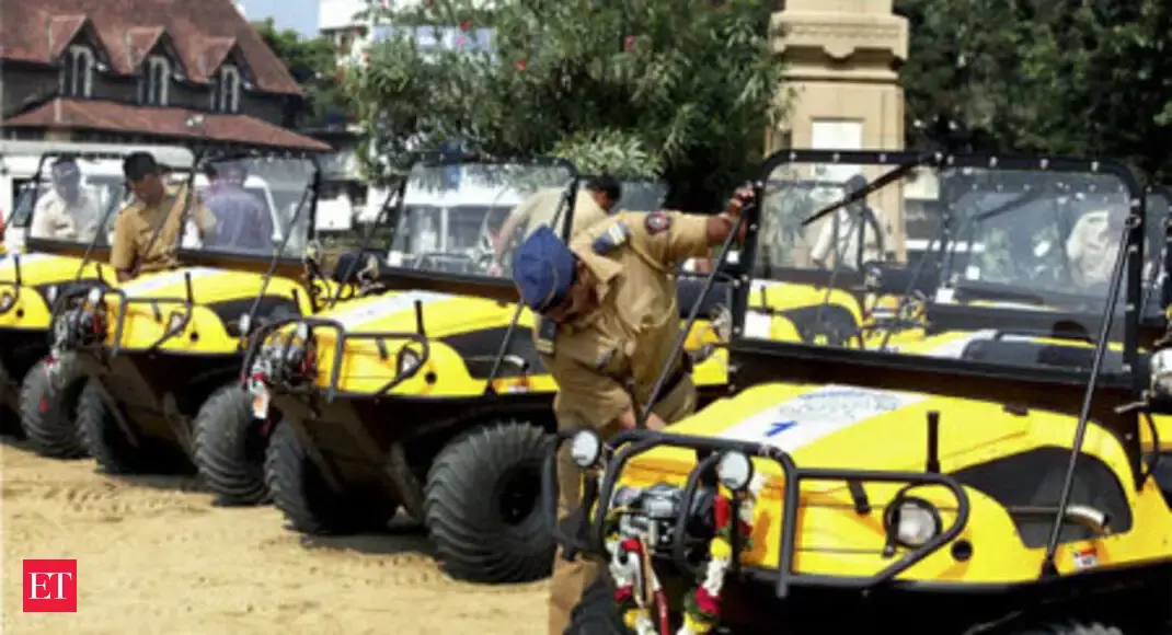 Mobile combat vans - | The Economic Times