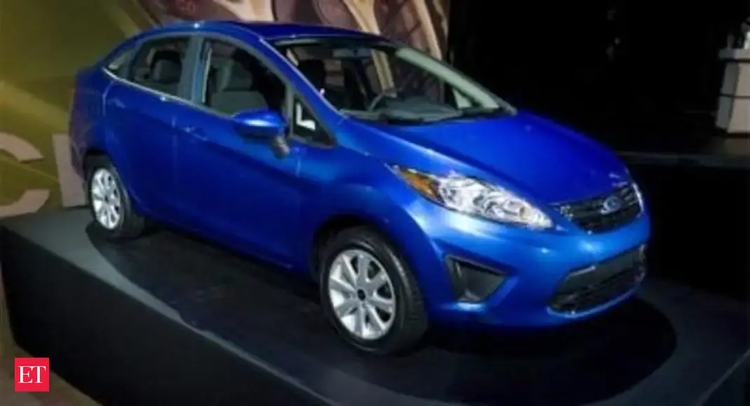 Ford Motor unveils new Ford Fiesta car - | The Economic Times