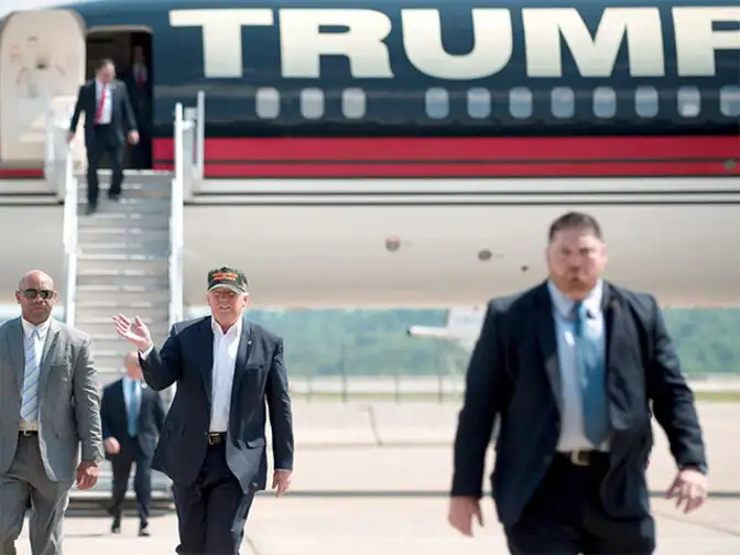 Trump Force One vs. Air Force One - The Economic Times