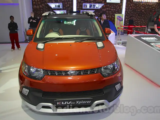 A glimpse of newly launched Mahindra KUV100 Xplorer - A glimpse of ...
