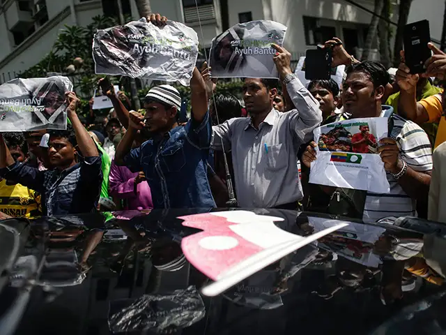 Protest in Malaysia - July 15, 2016 | The Economic Times