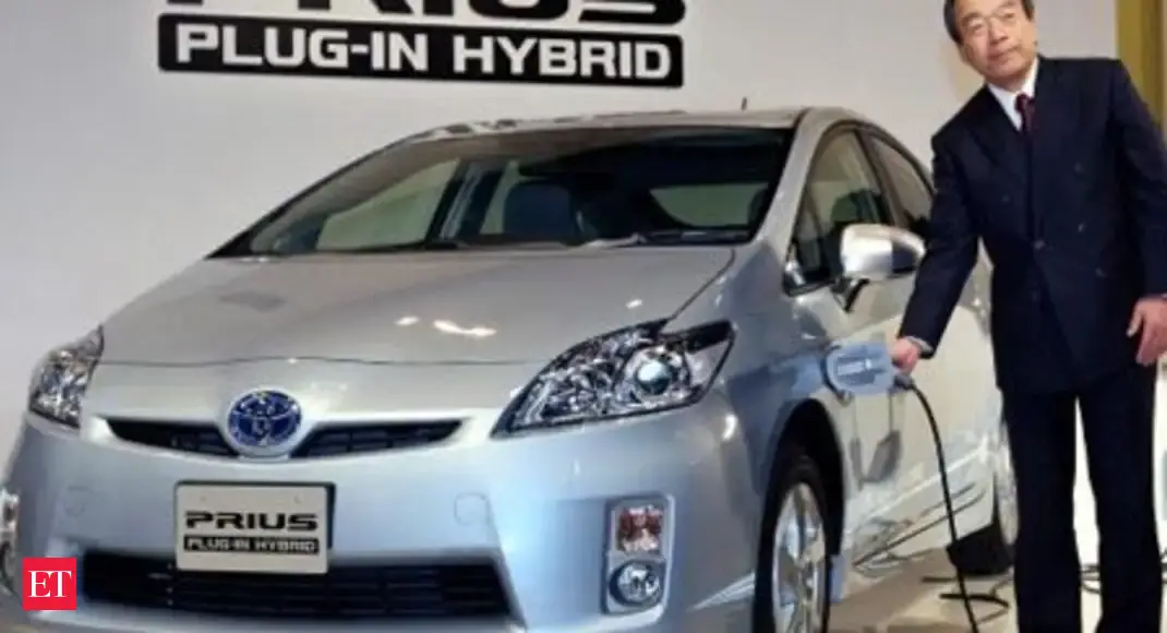 Toyota's new Prius Plug-in Hybrid - | The Economic Times
