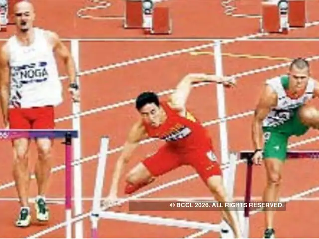 German swimmer loses balance (London 2012) - Olympic accidents ...