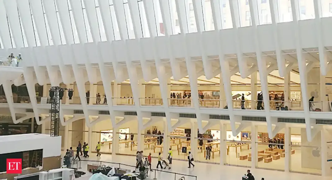 New mall features over 100 retail stores - Apple's new store Oculus ...