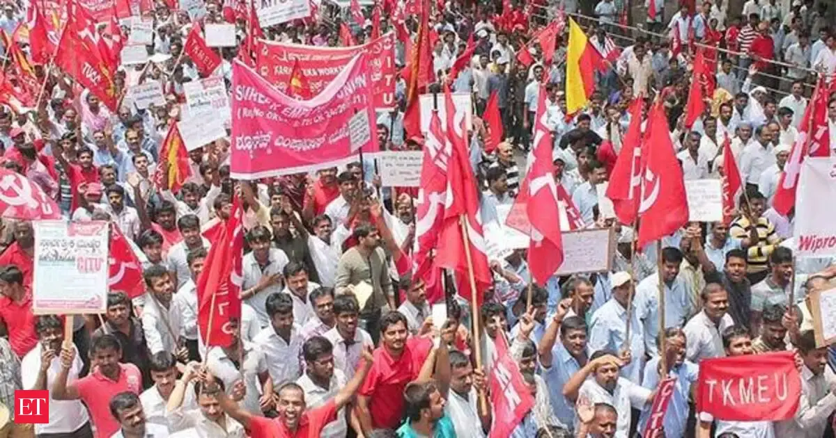 What the trade union workers' fight is all about - The Economic Times