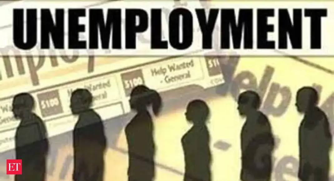 Joblessness in India at 5-year high, reveals survey - The Economic Times