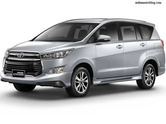 LED projector headlights and other key features - Toyota Innova Crysta ...