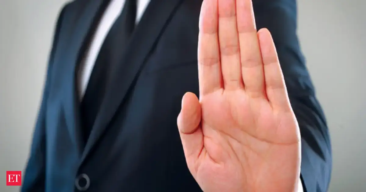 How to say 'No' in office without ruining your career - The Economic Times