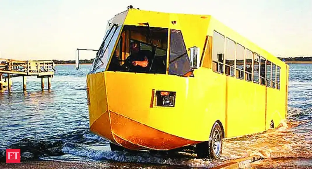 Maharashtra government to soon roll out amphibious bus service - The ...