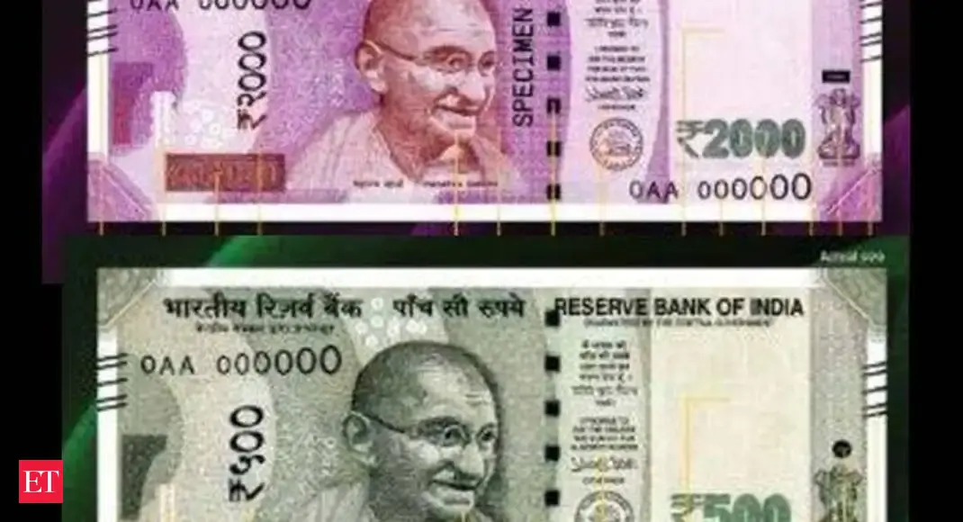 RBI New Banknote Rs 500 and Rs 2000: The new Rs 500 and Rs 2000 bank ...