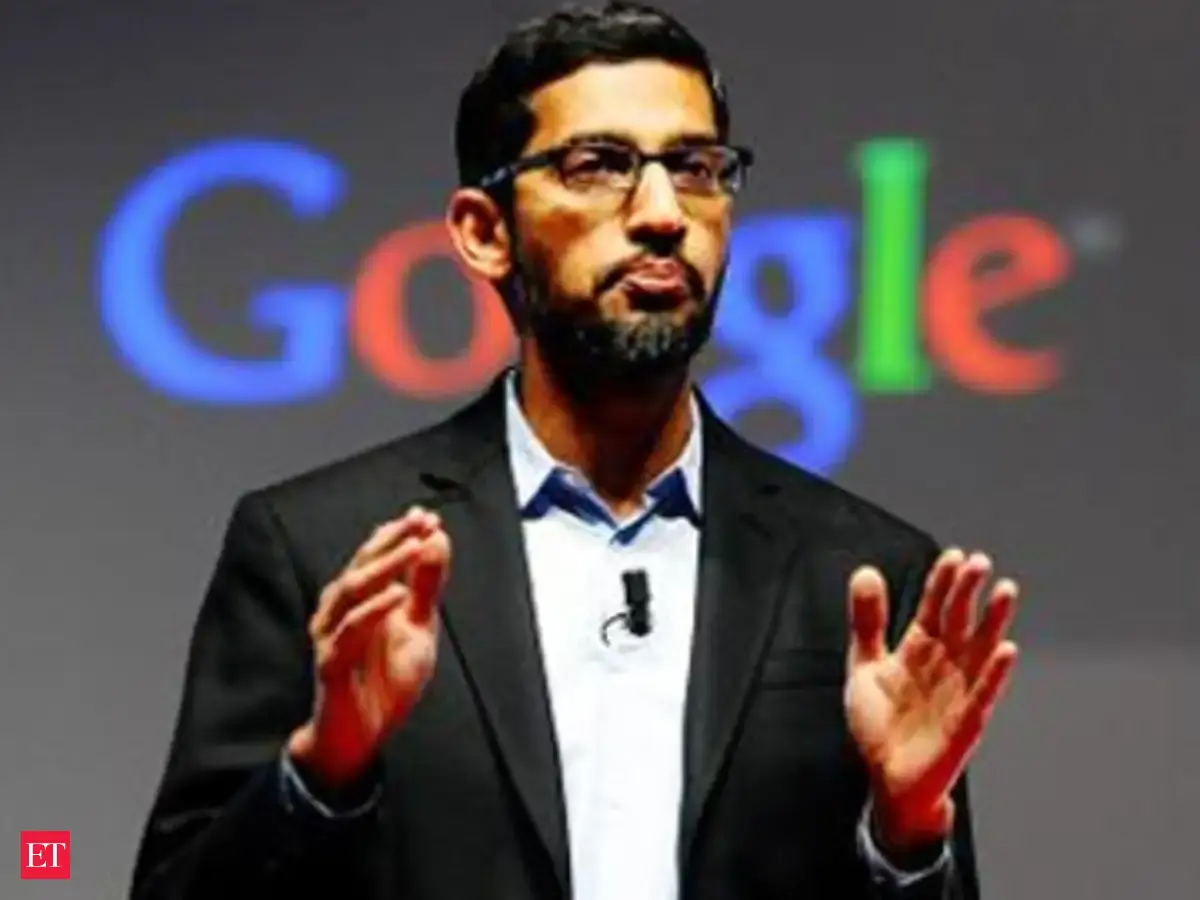 Google: Google CEO Sundar Pichai in India - The Economic Times Video ...