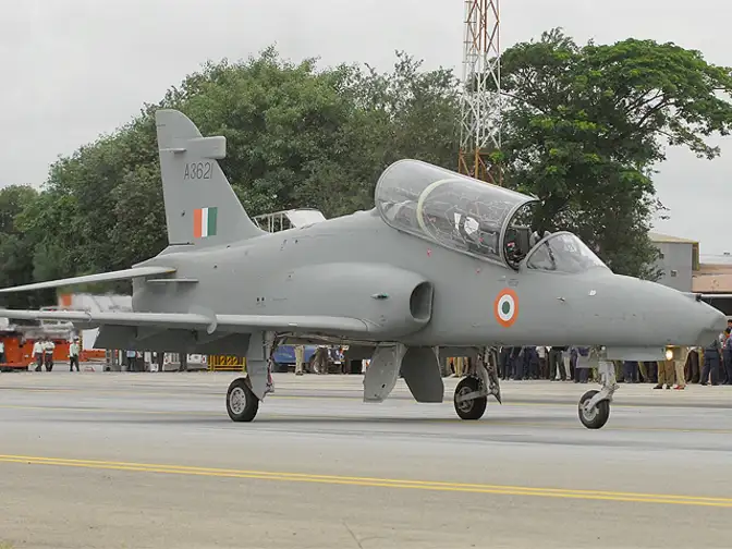 HAL rolls out first indigenously upgraded Hawk Mk132 - The Economic Times