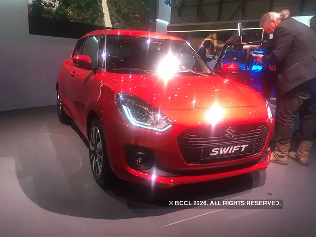 Built on an all-new platform - Maruti Suzuki launches 2017 Swift at ...