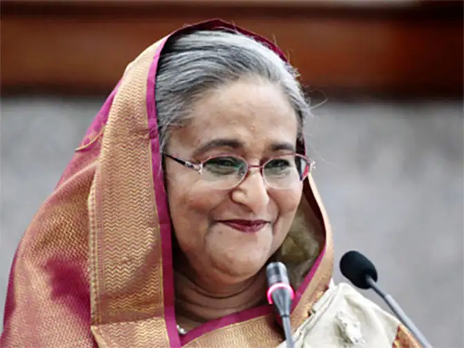 Sheikh Hasina: Bangladesh Prime Minister Sheikh Hasina arrives on four ...