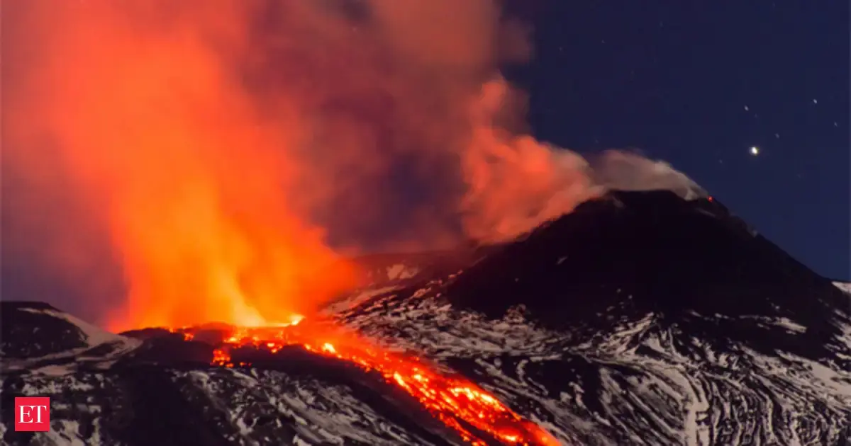 volcanoes: How world's biggest volcanoes formed unveiled - The Economic ...
